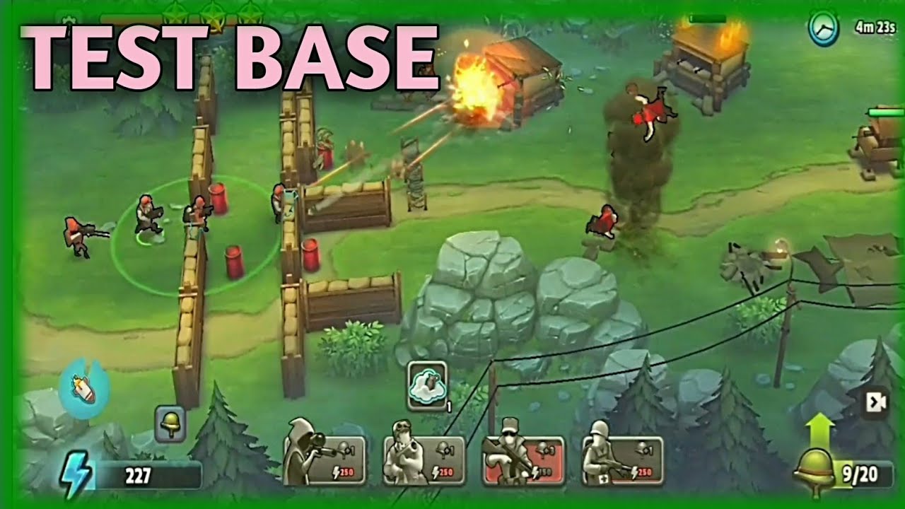GUNS UP MOBILE!- TEST BASE (Level 3) - YouTube