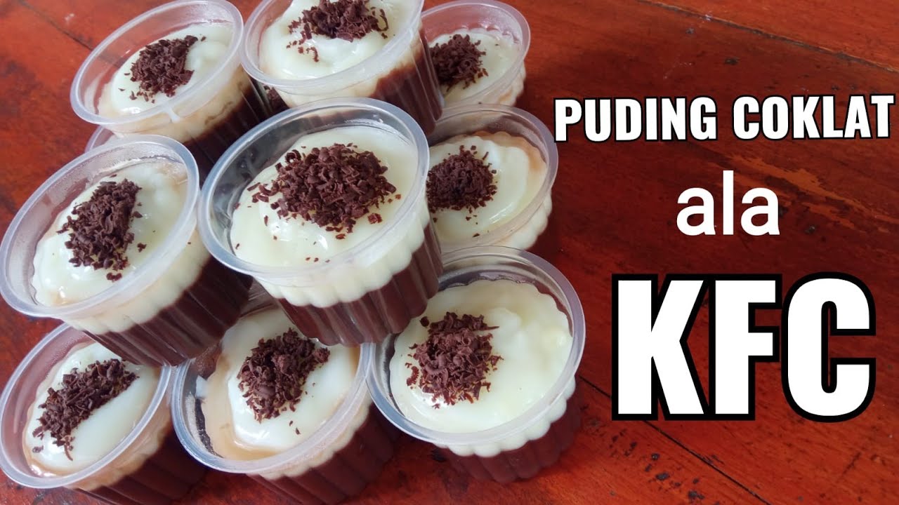 Cara Membuat Puding Coklat ala KFC - YouTube