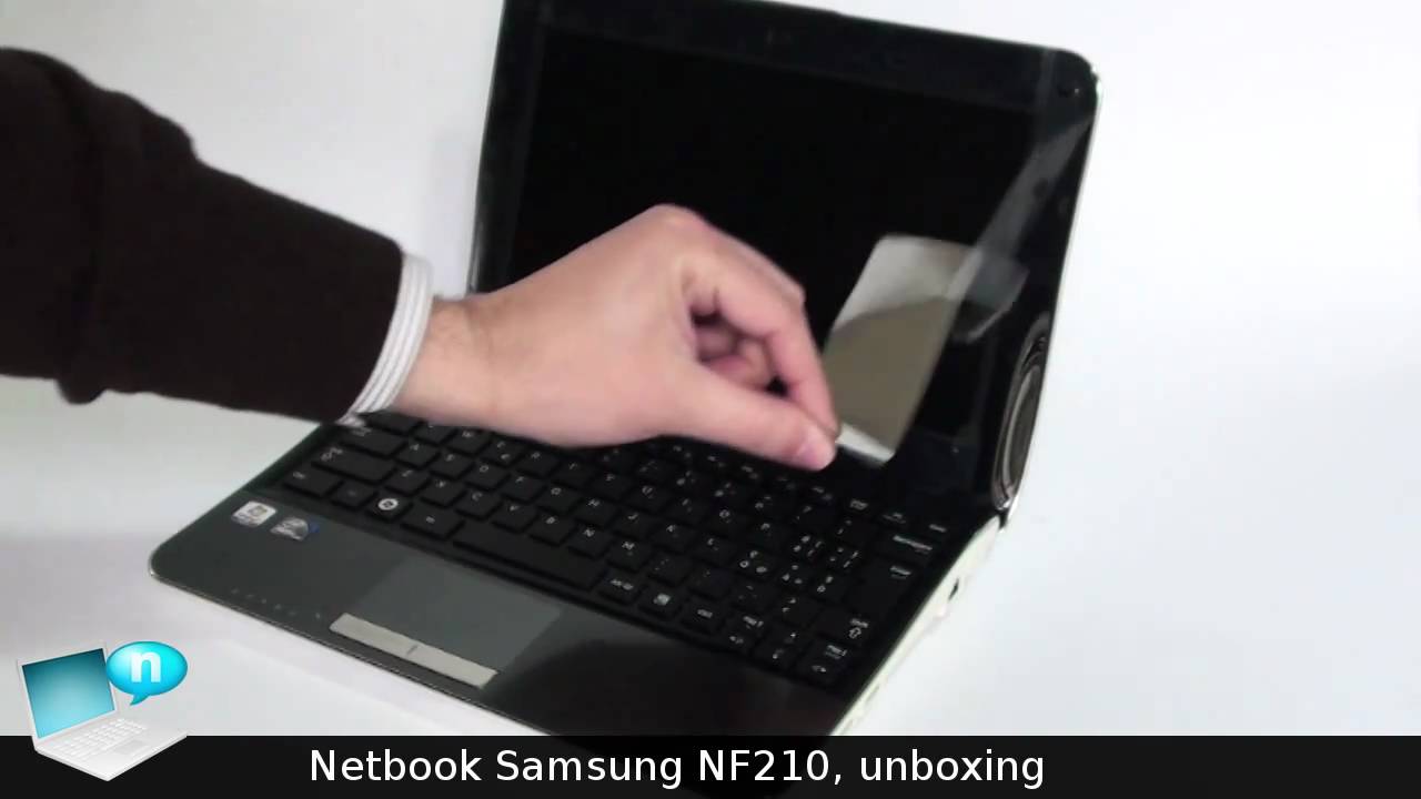 Netbook Samsung NF210, unboxing - YouTube