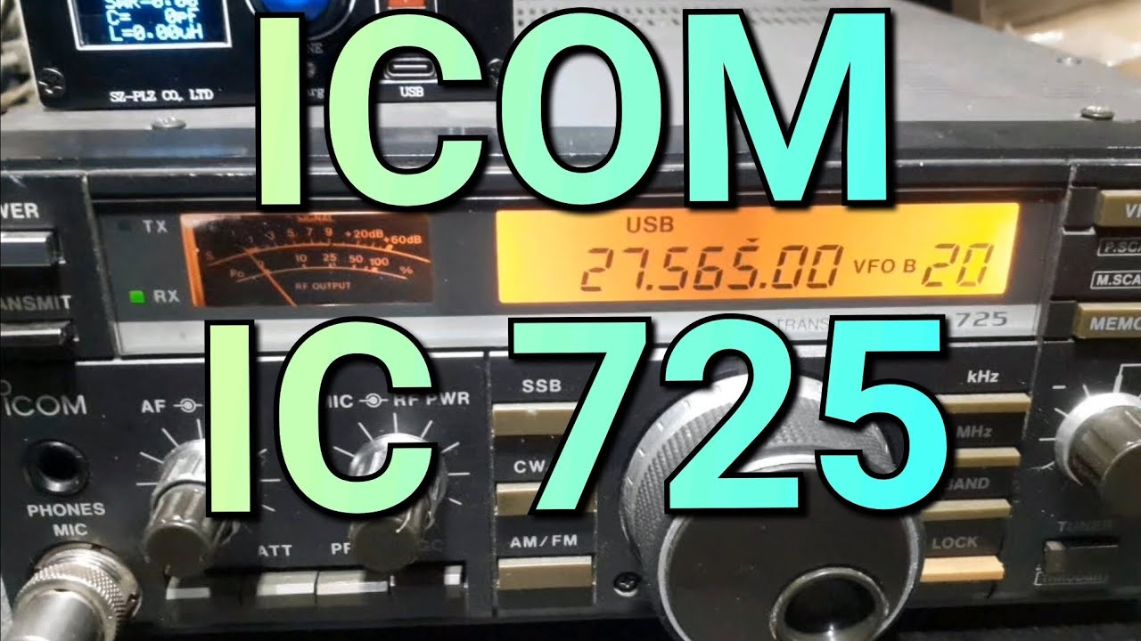 # 371 ICOM IC 725 - YouTube