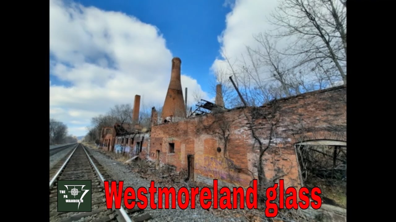 Abandoned westmoreland old Glass Factory left to decay in pa - YouTube