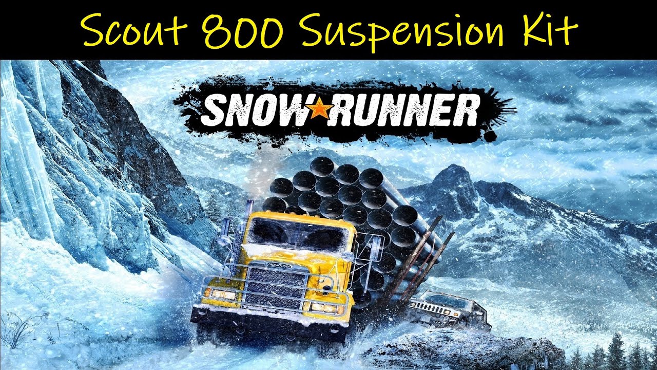 SnowRunner • Scout 800 Raised Suspension Kit Location - YouTube