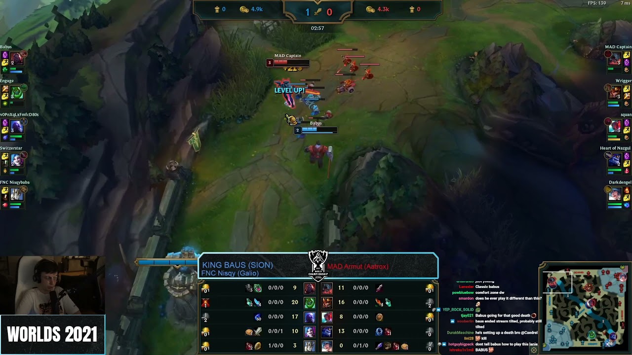 Caedrel Reacts Baus Solo Kill on Armut - Insta Flash Sion and Gets the ...