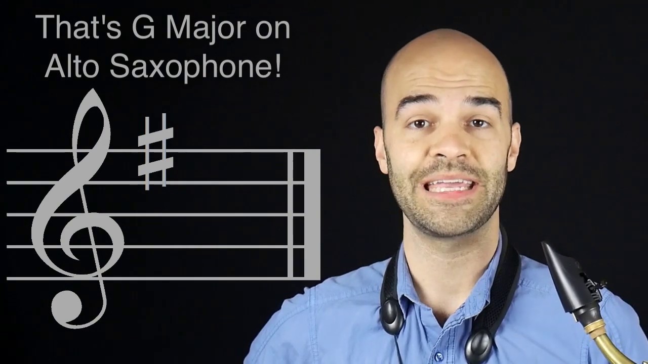 Concert Bb Major on Alto Saxophone - Say It - YouTube