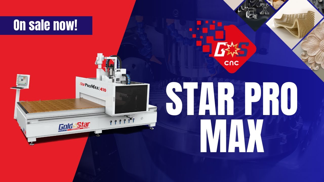 CNC Star Pro Max: Innovation and Efficiency for Your Workshop - YouTube
