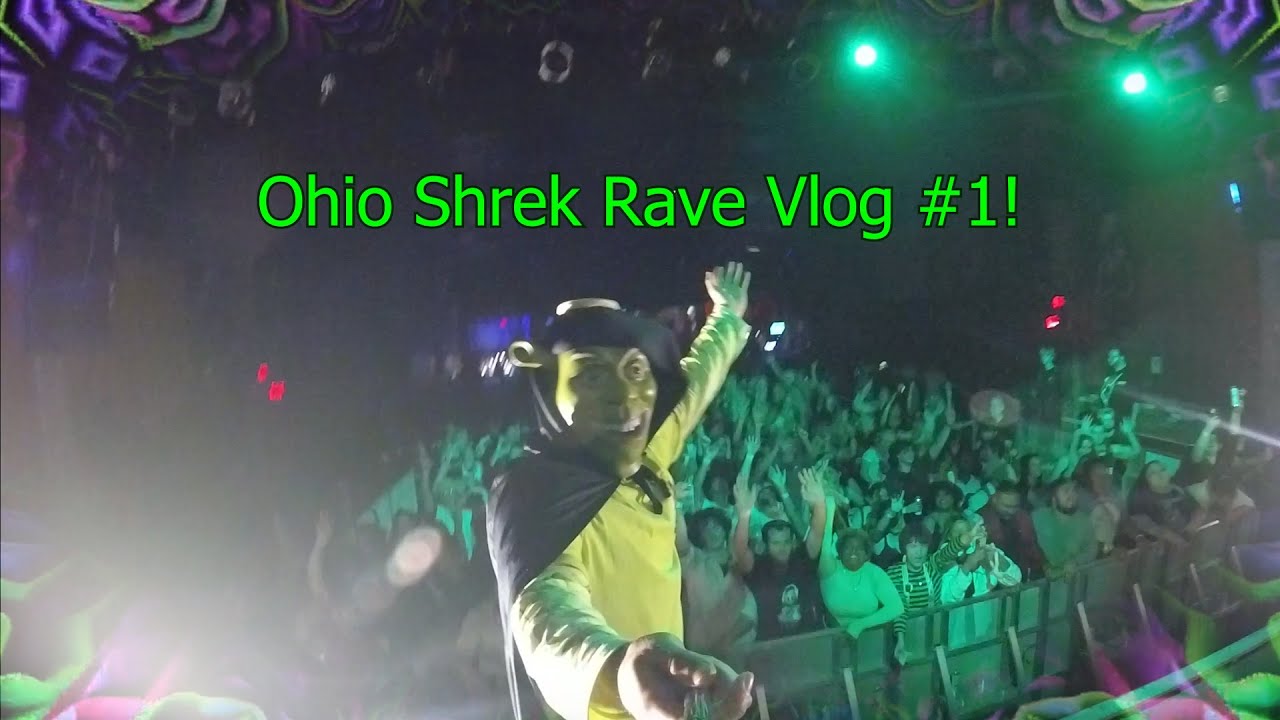 Shrek Rave Vlog #1 Cincinnati Ohio 11/4 - YouTube
