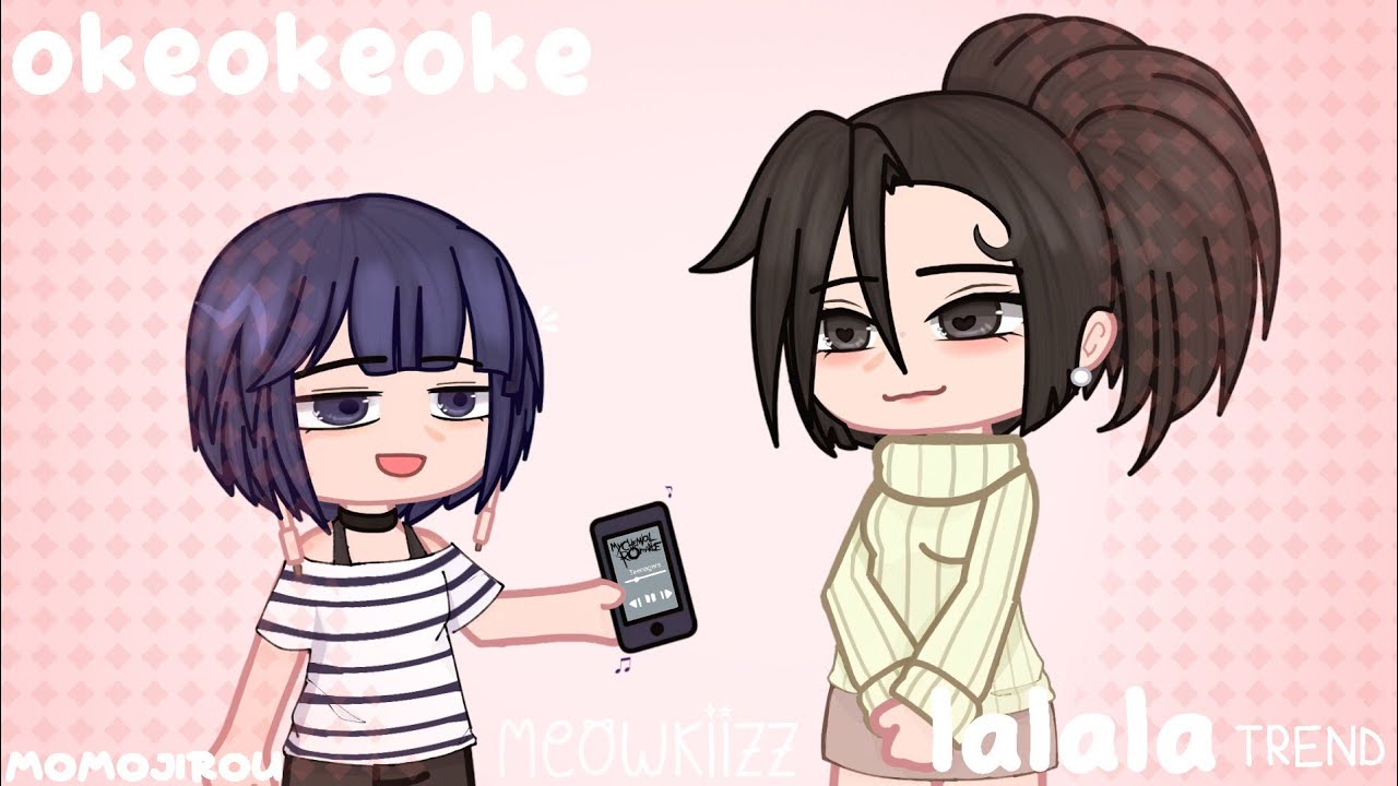 Okeokeoke and lalala trend • ft: Momojirou / Momo Yaoyorozu & Kyoka ...
