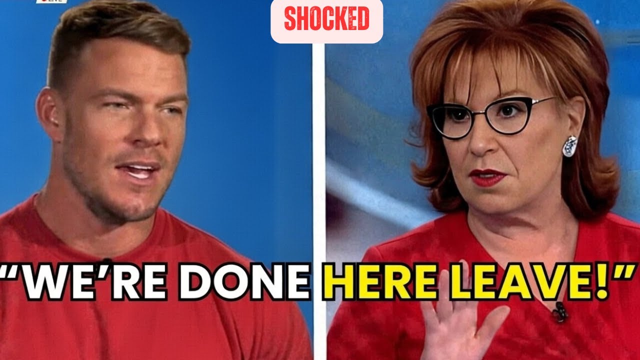 Alan Ritchson SHUTS DOWN Joy Behar on Live TV — The View ERUPTS as ...