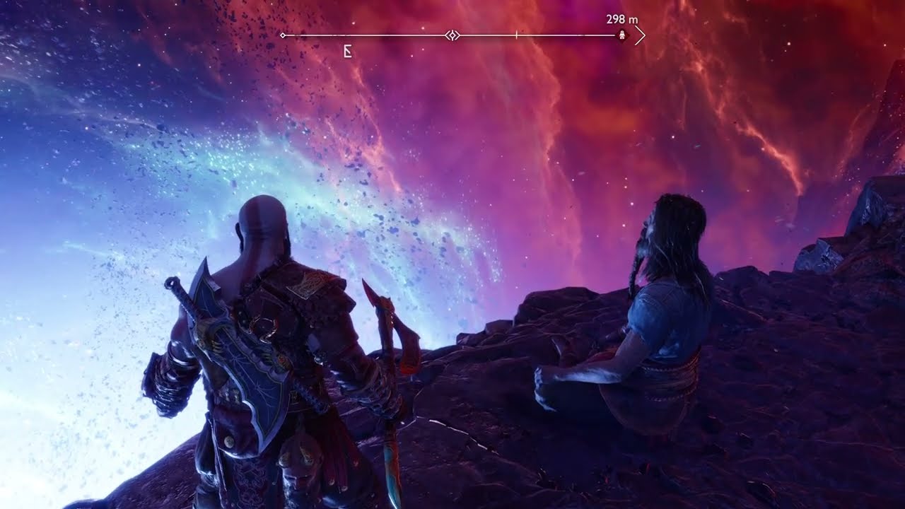 God of War Ragnarök - Tyr speaks of Surtr and Sinmara - YouTube