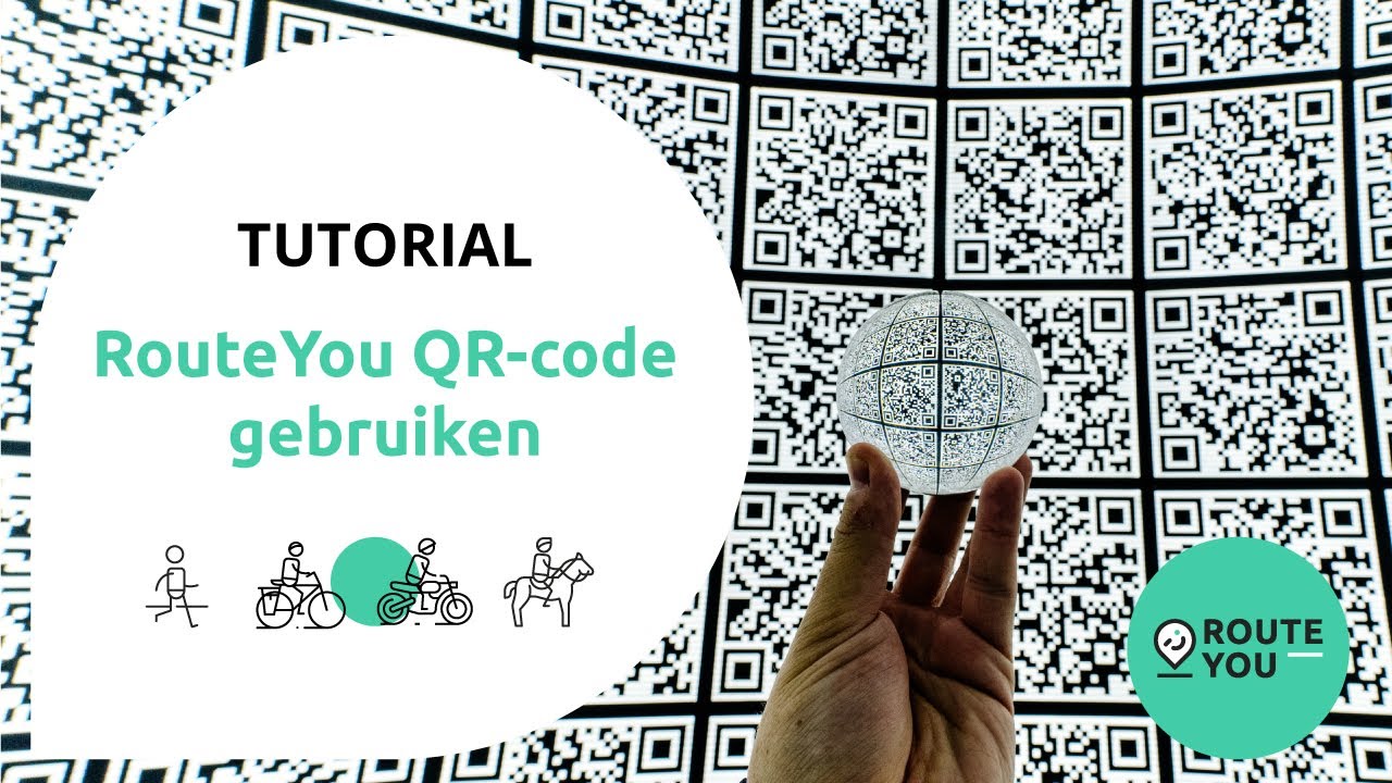 QR-codes gebruiken in een boek, folder of affiche - YouTube