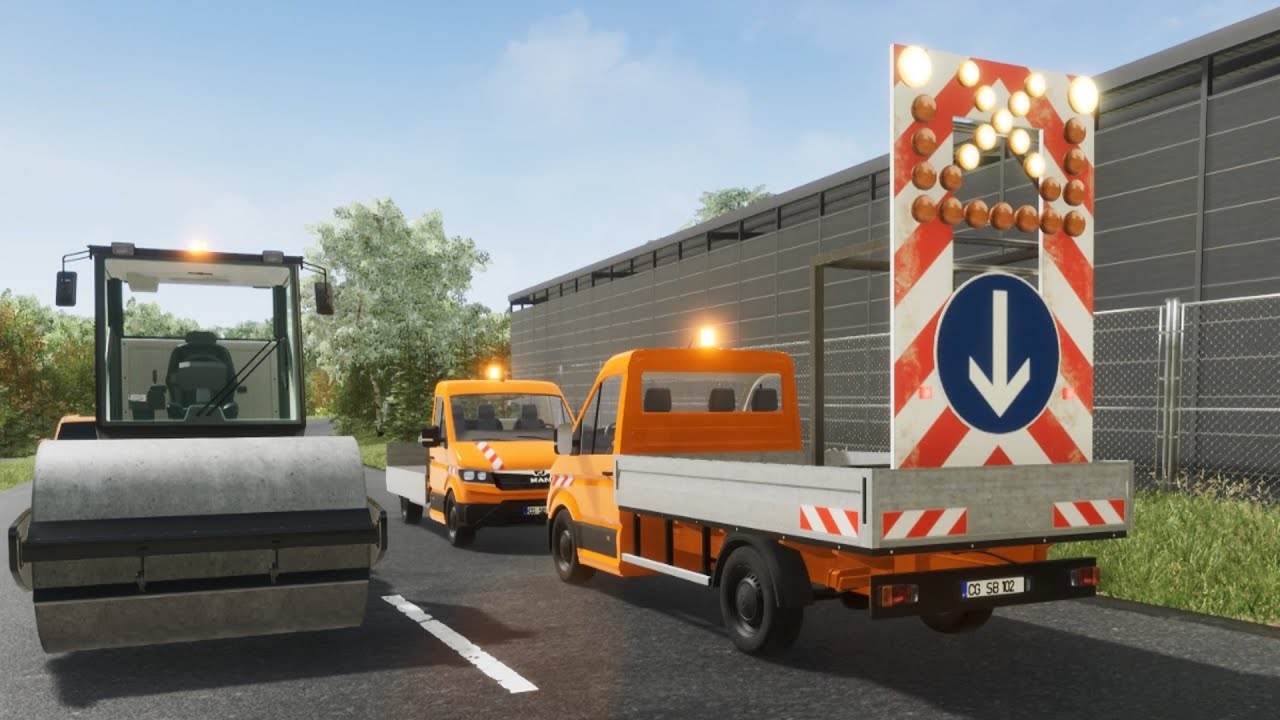 Road Maintenance Simulator - First Look Gameplay! 4K - YouTube