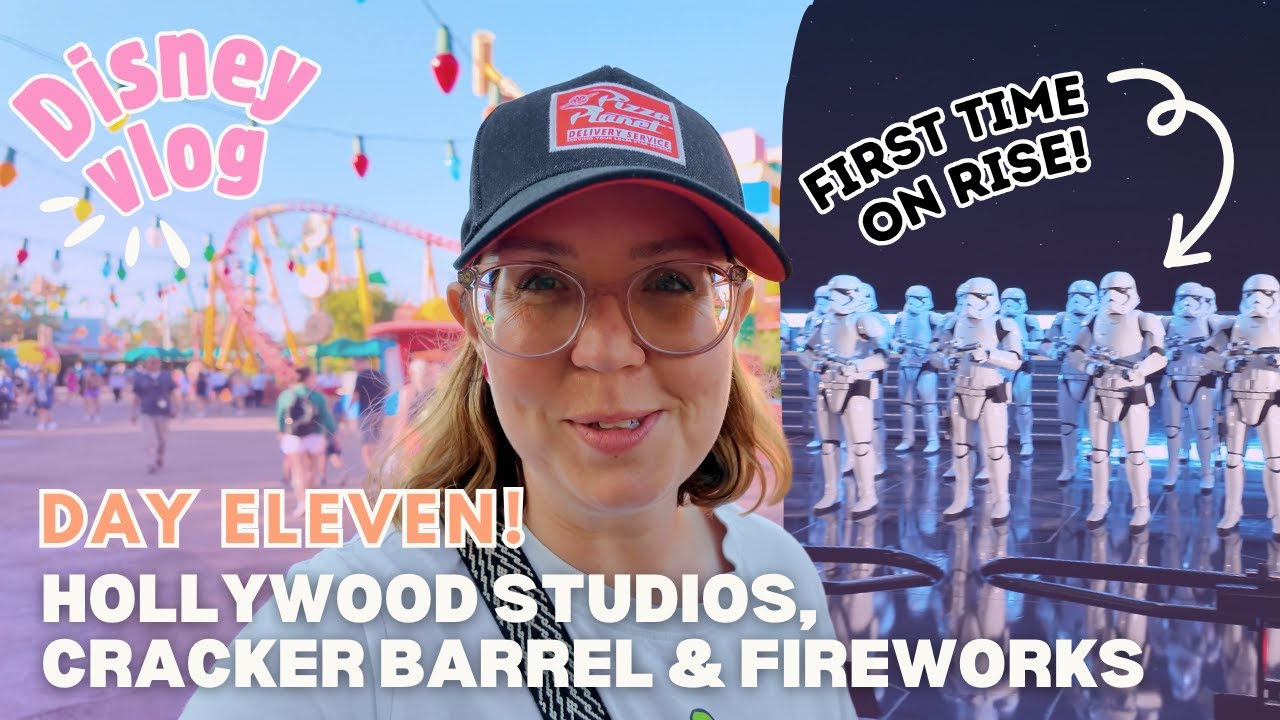 Disney World Vlog 📽️ Day 11 Hollywood Studios, Cracker Barrel & Magic ...