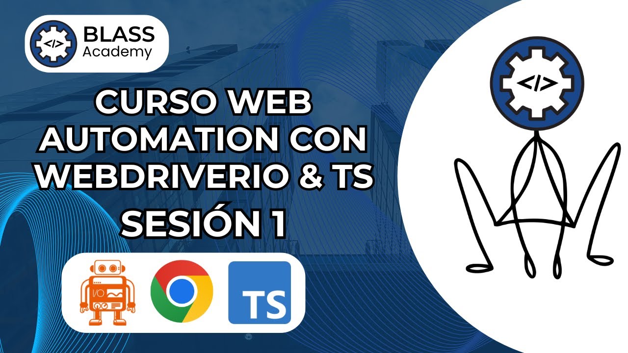 Curso Web Automation con WebdriverIO & TS (Sesión 1) - YouTube