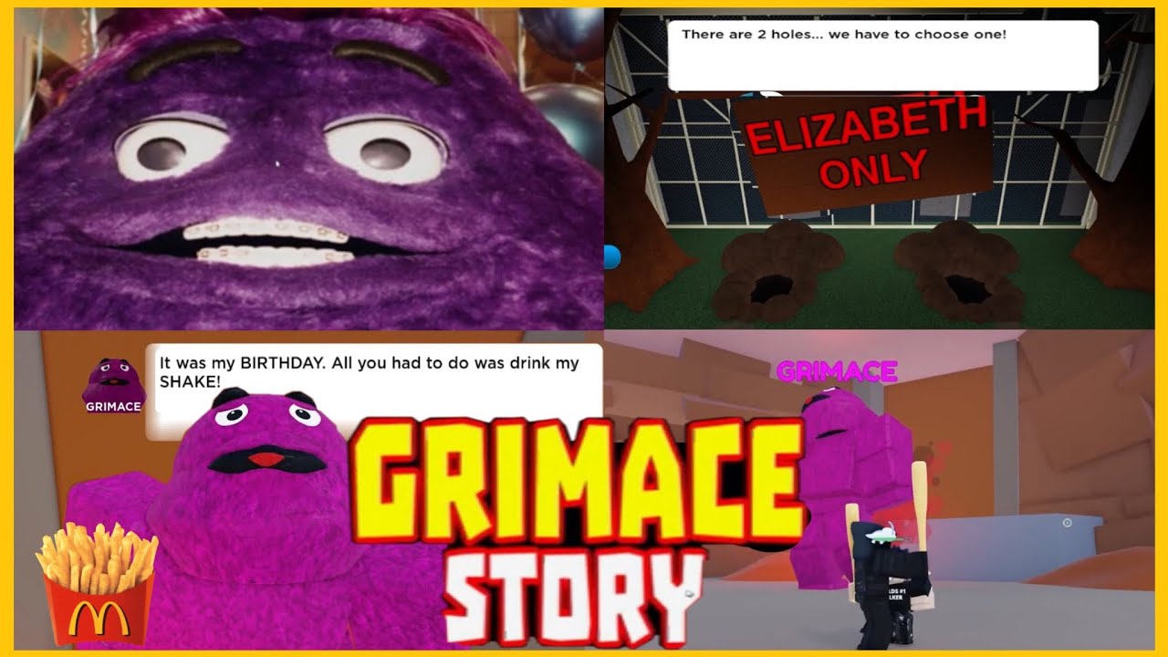 Roblox Grimace Story!! | Unveiling the Secrets! - YouTube