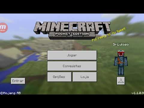 O QUE FAZER NA TELA INICIAL DO MINECRAFT??? - YouTube