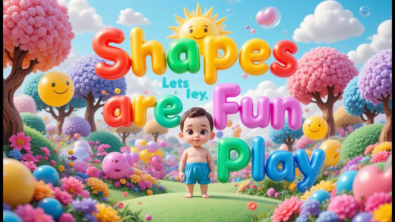 Learn Shapes with Joy | Fun Shape Learning for Kids | Educational Kids ...