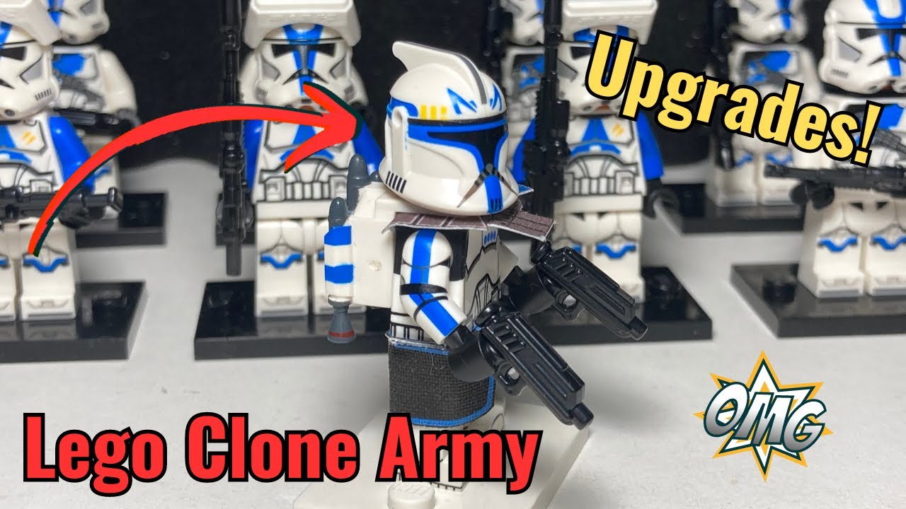 Upgrading My LEGO Clone Army - YouTube