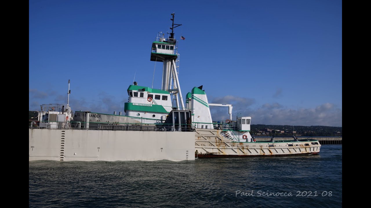 The Salute scared the sky rats!The GL Ostrander Integrity Arriving ...