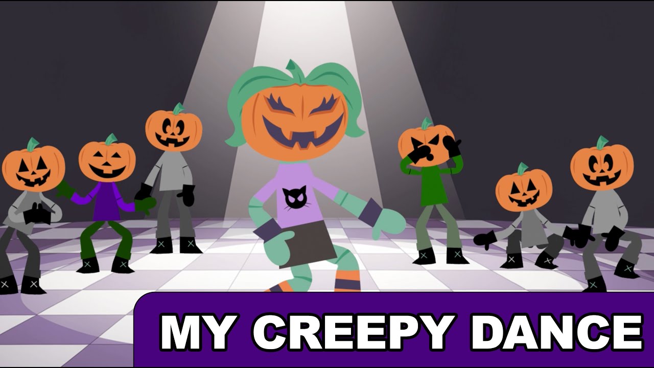 My Creepy Dance | Evil Joy's Halloween Cartoon | Kids Halloween Song ...