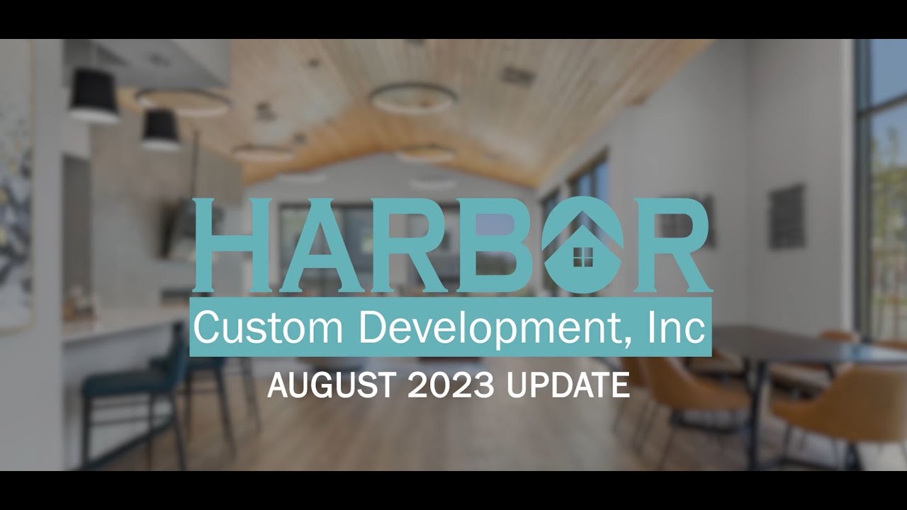 Harbor Custom Development, Inc Multi-family Construction Project Update, Aug 2023 - YouTube