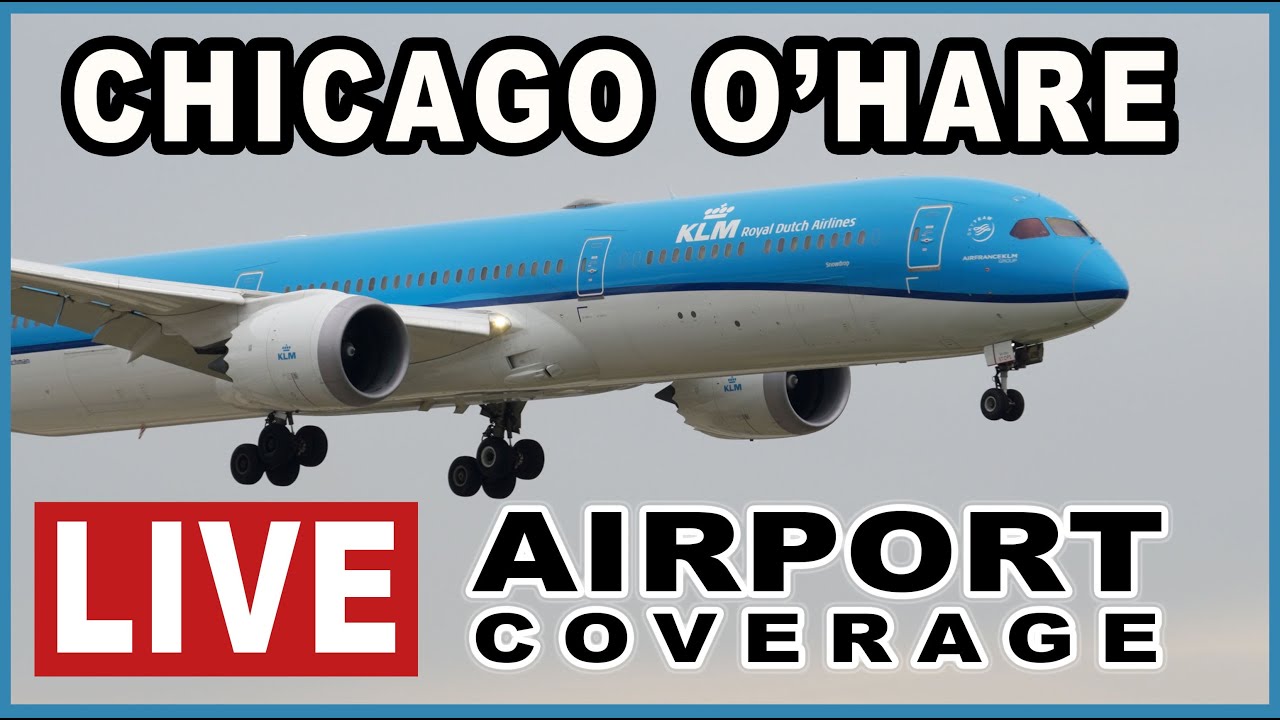 🔴 LIVE CHICAGO PLANE SPOTTING - Chicago O'Hare | Sunday, 12/22/24 - YouTube