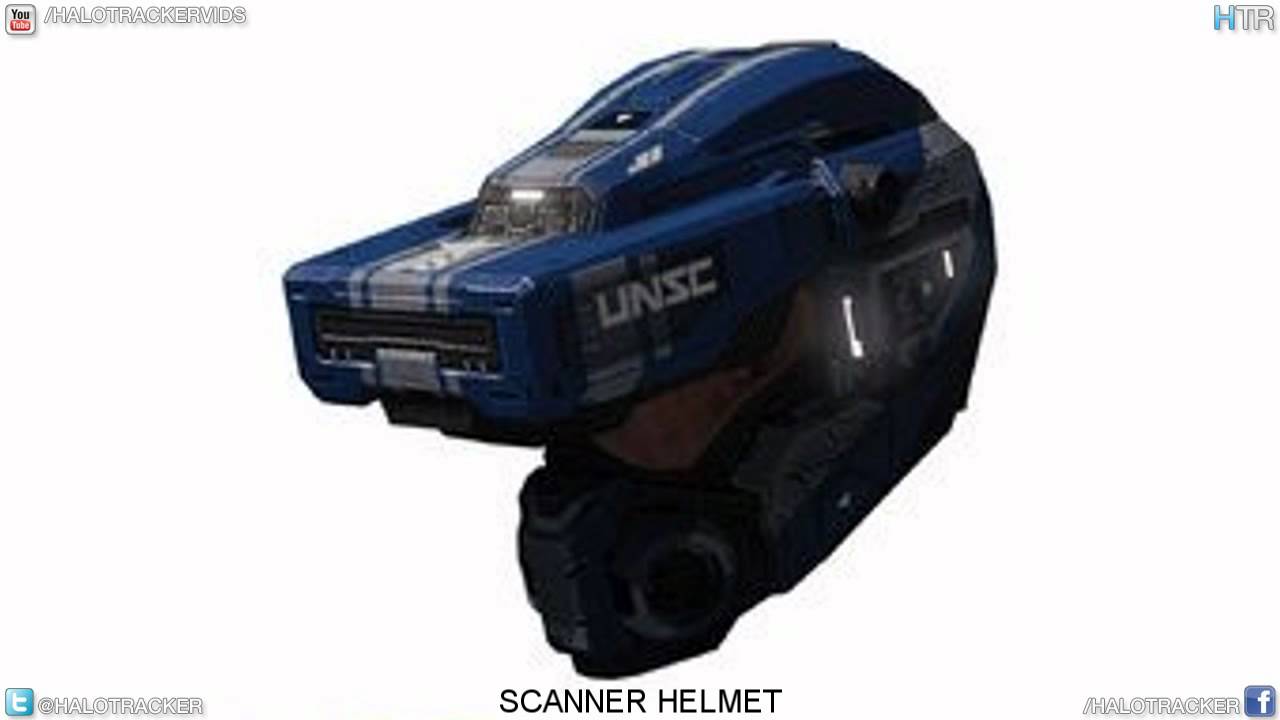 New Halo 4 Helmets - Scanner + Strider - YouTube