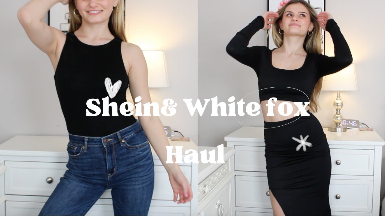 White fox & Shein Summer Haul - YouTube