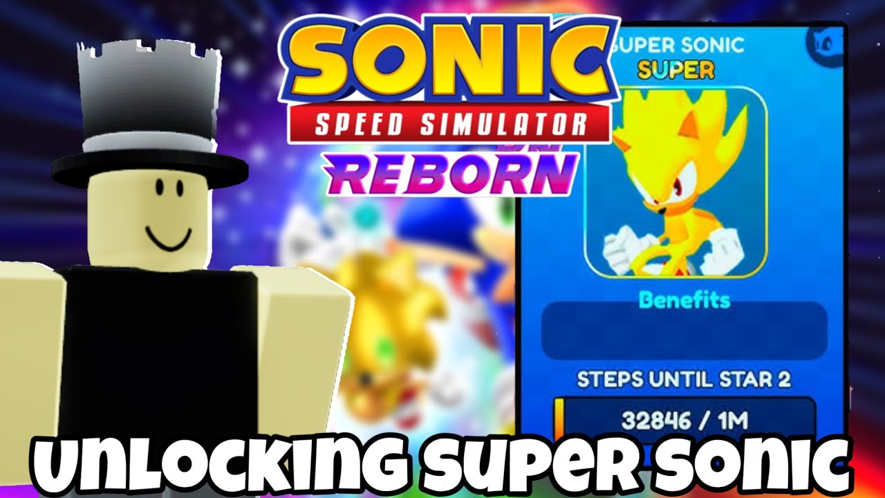 Unlocking Super Sonic + Boss Battle | Sonic Speed Simulator Live - YouTube