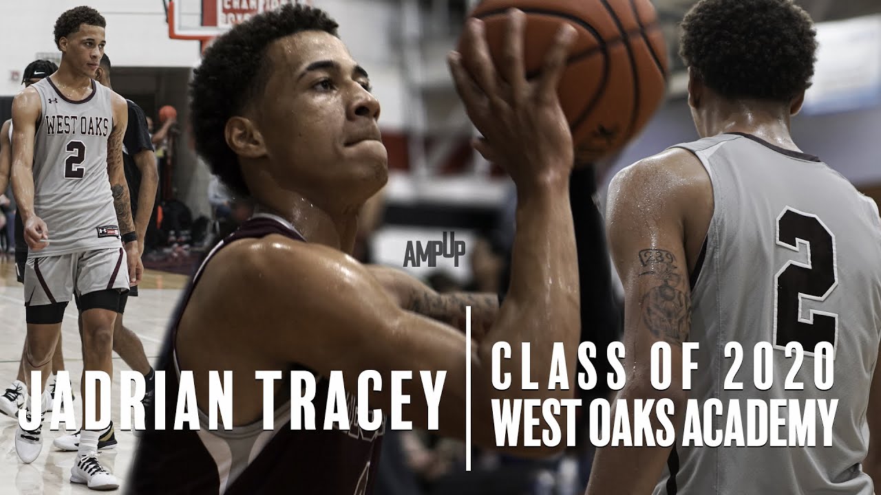 6'6 CLASS OF 2020 JADRIAN TRACEY SENIOR YEAR HIGHLIGHTS - YouTube