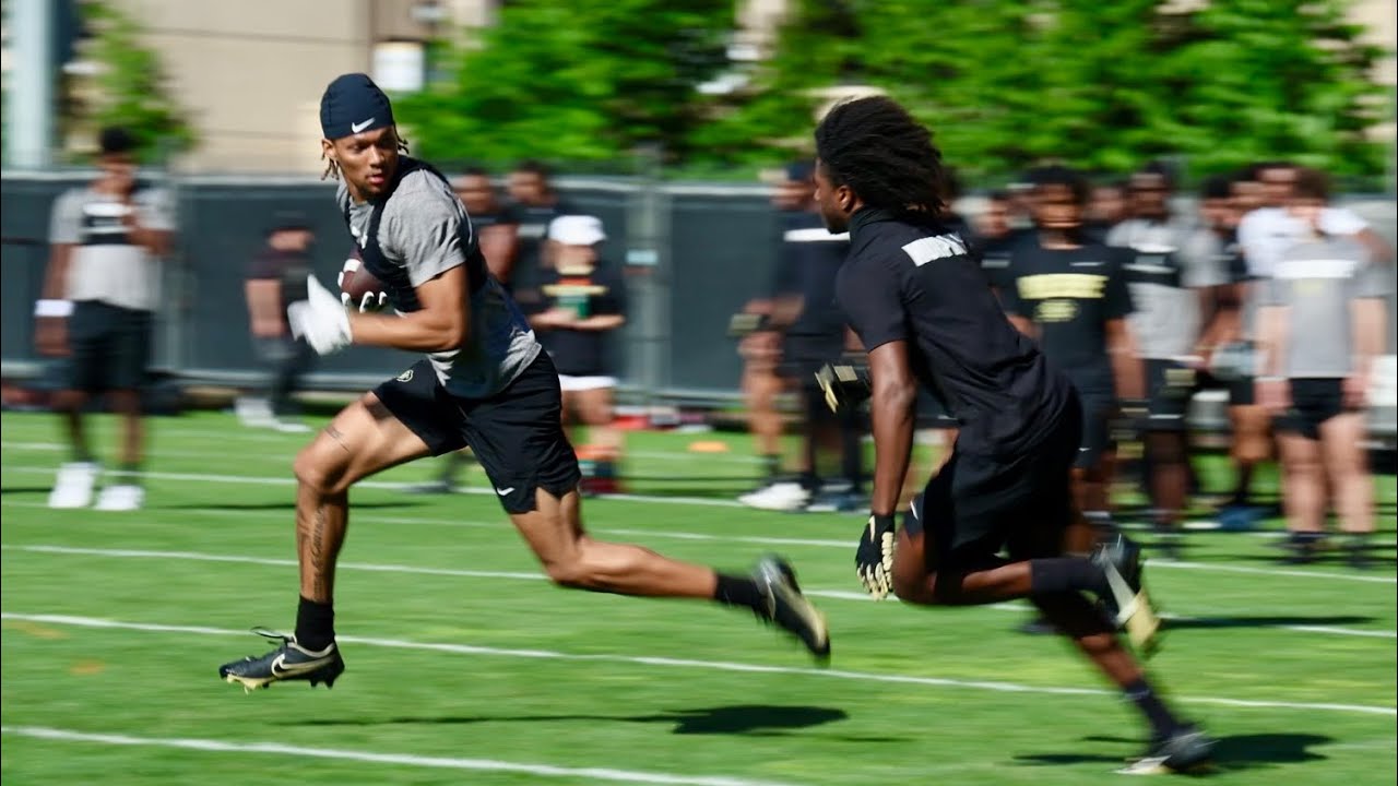 Colorado Football Team COMPETITION & 1on1’s (Summer Grind) - YouTube