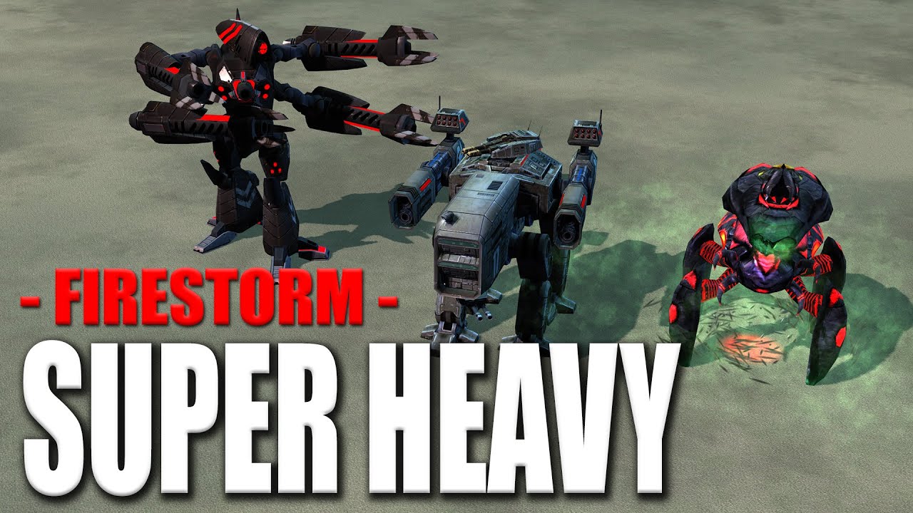 Firestorm - Super HEAVY Walkers - YouTube