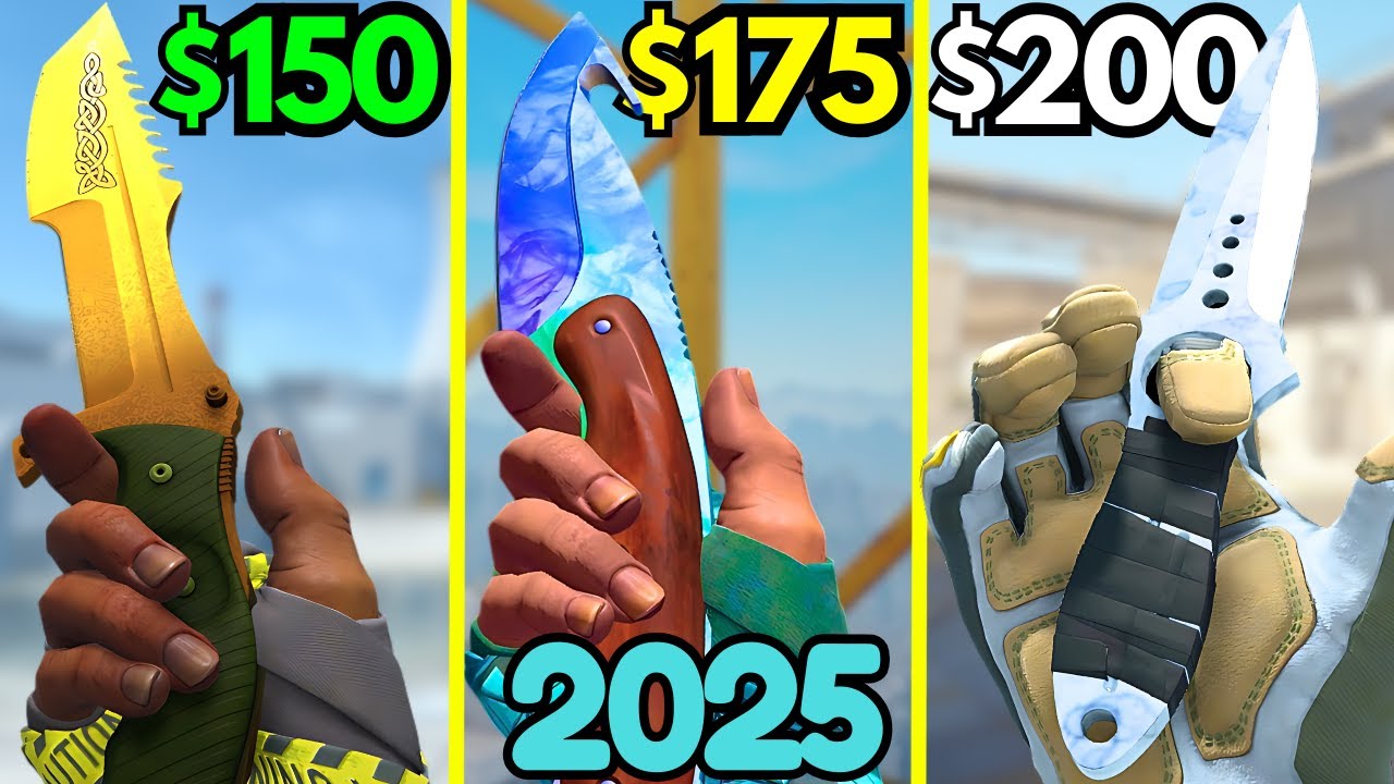 The BEST CHEAP Knives Under $200 in 2025 (CS2 Budget Knife Skins) - YouTube
