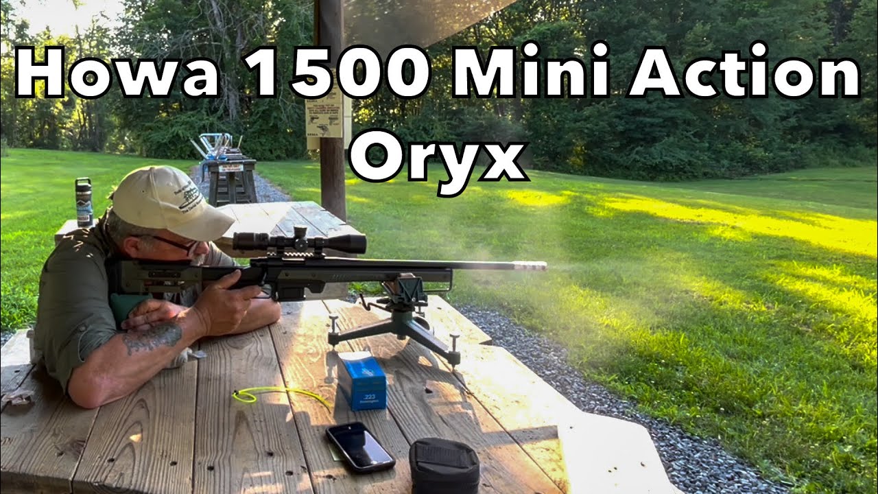 First Range Trip with the 223 Howa Mini Action in an MDT Oryx Chassis ...