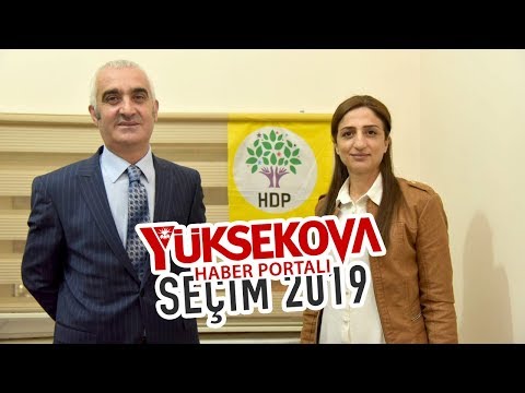 HDP Yüksekova Belediye Eş Başkan Adayları Remziye Yaşar ve İrfan Sarı ile söyleşi