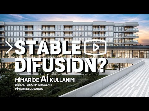 Stable Diffusion Sözlüğü | Yapay Zeka ile Mimari Temsil? #stablediffusion  #yapayzeka #mimarlık