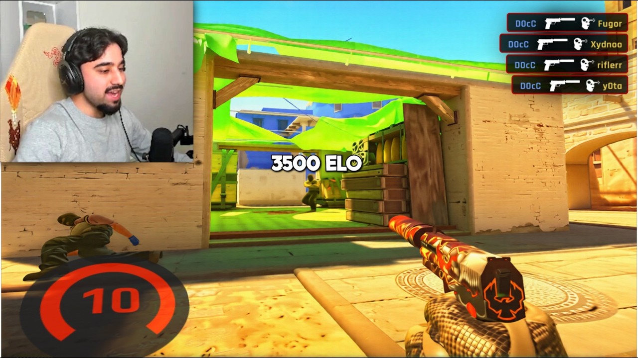 D0cC DESTROYS FACEIT 3500 ELO PLAYERS… - YouTube