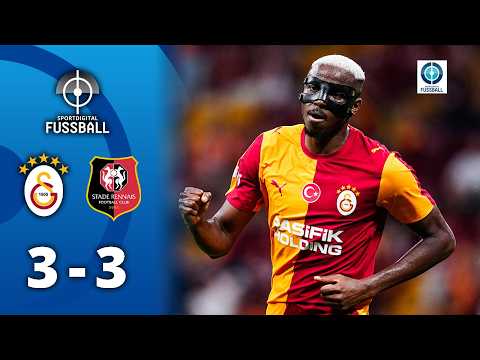 Osimhen trifft und Lepaul-Hattrick in torreichem Testspiel! | Galatasaray - Stade Rennes