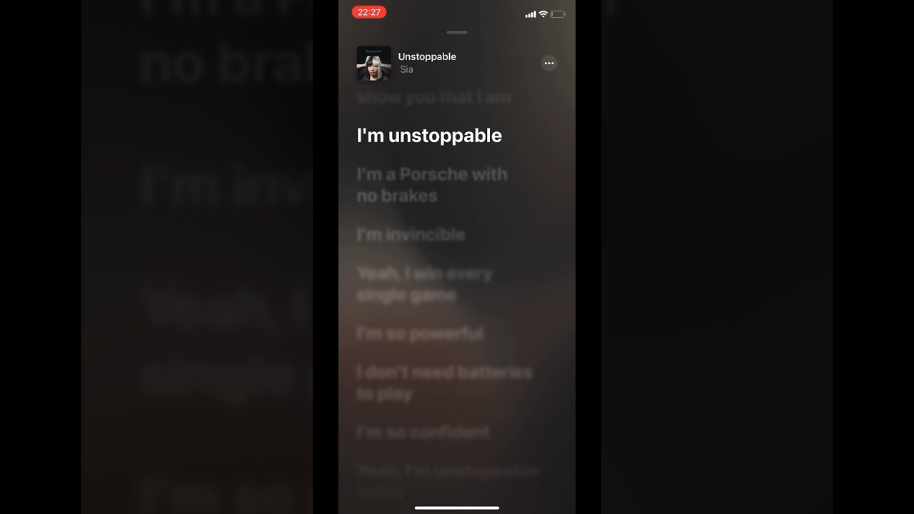 I’m unstoppable, i’m invincible, i’m powerful #lyrics #popular #sound # ...