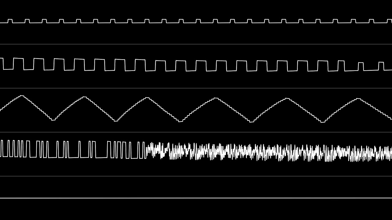 "Good Morning - Suikan Pipe (Famicom)" [Oscilloscope View] - YouTube