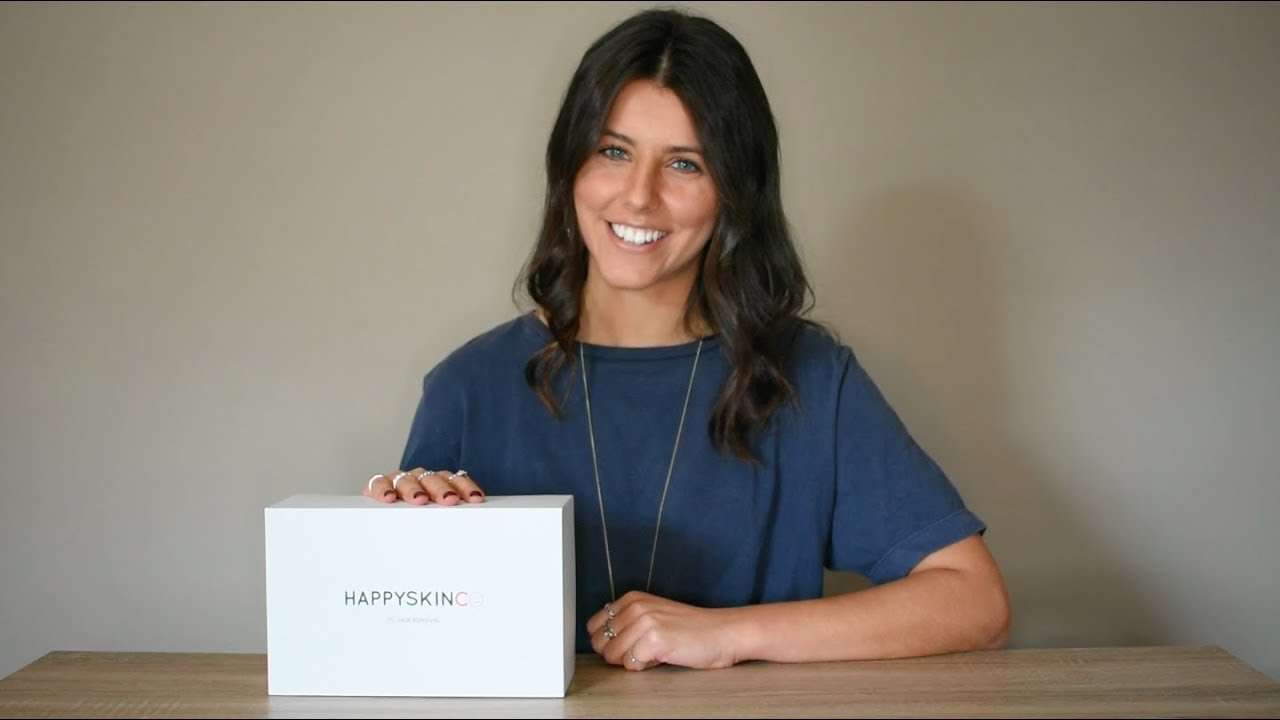 How to use Happy Skin Co IPL Hair Removal Handset - YouTube
