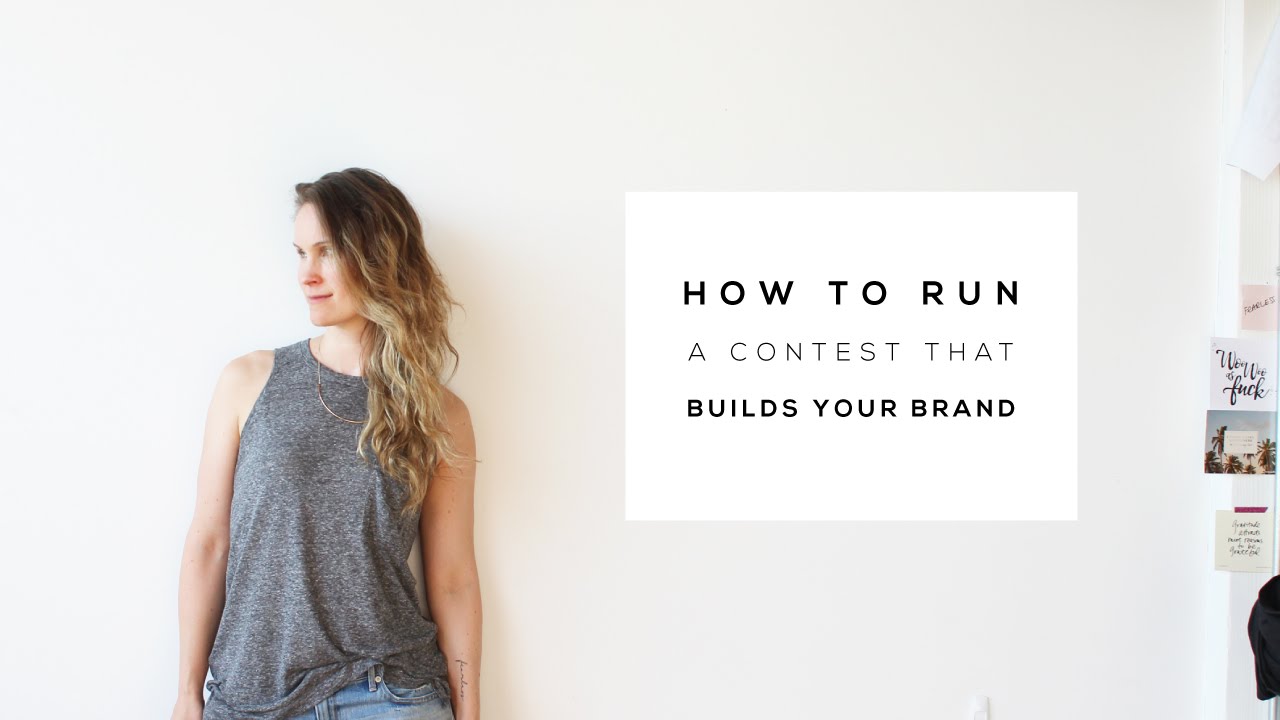 How to Run a Contest that Builds Your Brand - YouTube