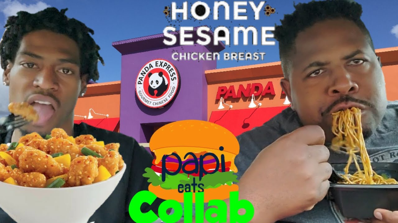 Panda Express Honey Sesame Chicken Review | Permanent Menu Item😱 Papi ...