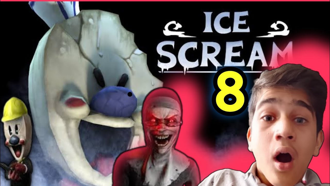 CAN I ESCAPE FROM THE HORROR ICE CREAM FACTORY || ICE CREAM 8 - YouTube