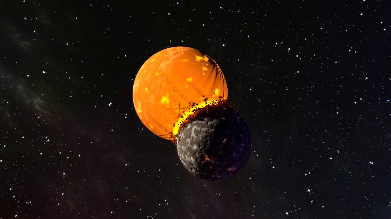 Planets Colliding - YouTube