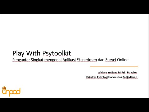 Pengantar Psytoolkit #1 - YouTube