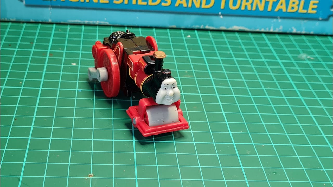 Trackmaster buster the steam roller unboxing - YouTube