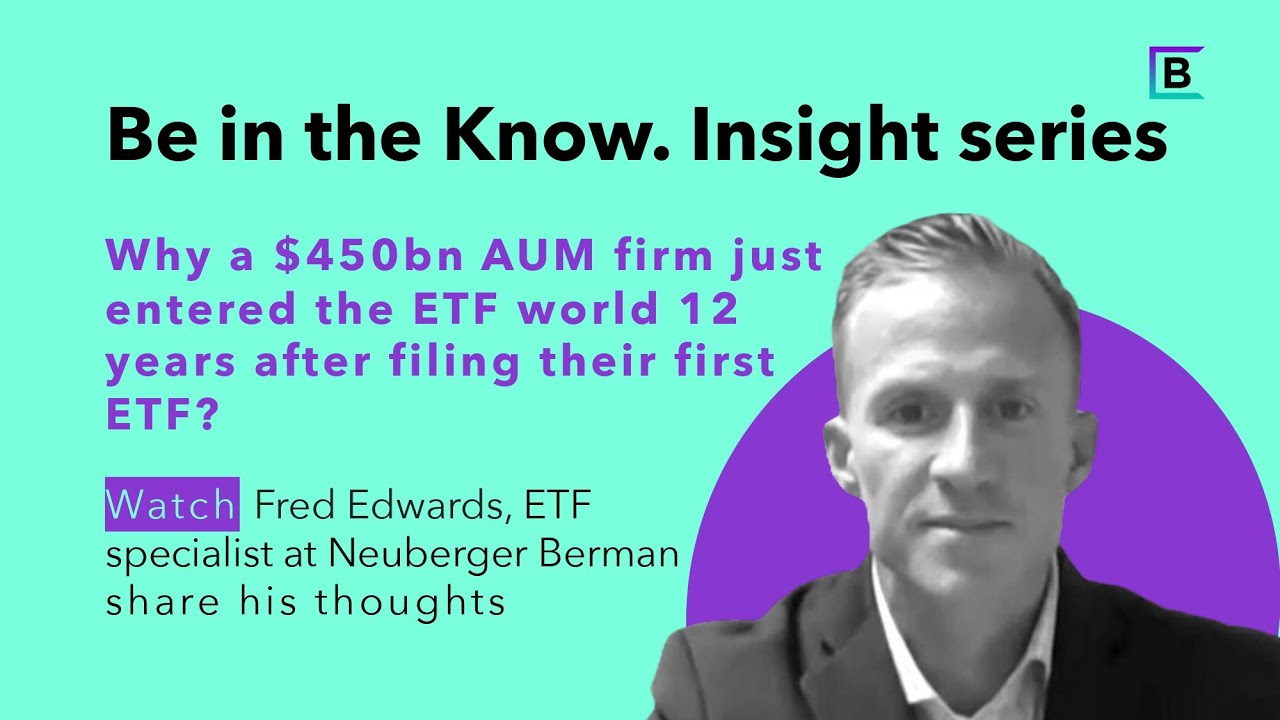 All #etf and #digitalassets with Neuberger Berman and Blackwater - YouTube