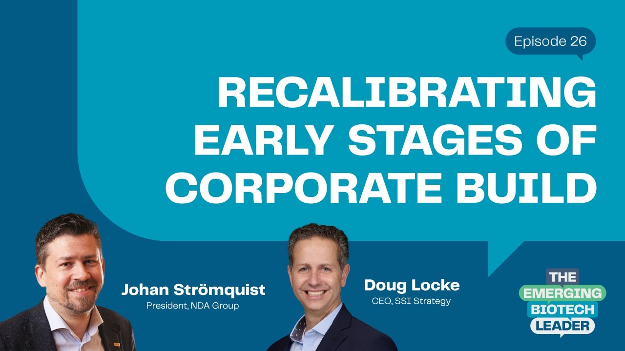 Ep. 26: Recalibrating Early Stages of Corporate Build ft. Johan ...