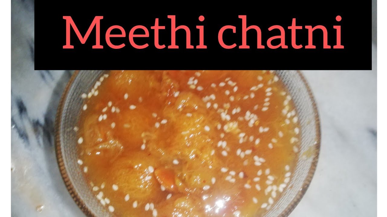 Aloo bukhary ki chatni |meethi chatni|chatni resipe@babafoodrrc - YouTube