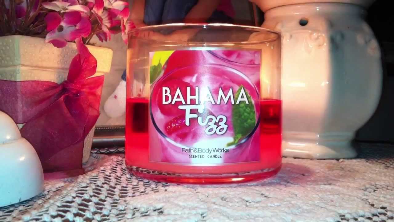 Bahama Fizz Bath & Body Works Candle Review - YouTube